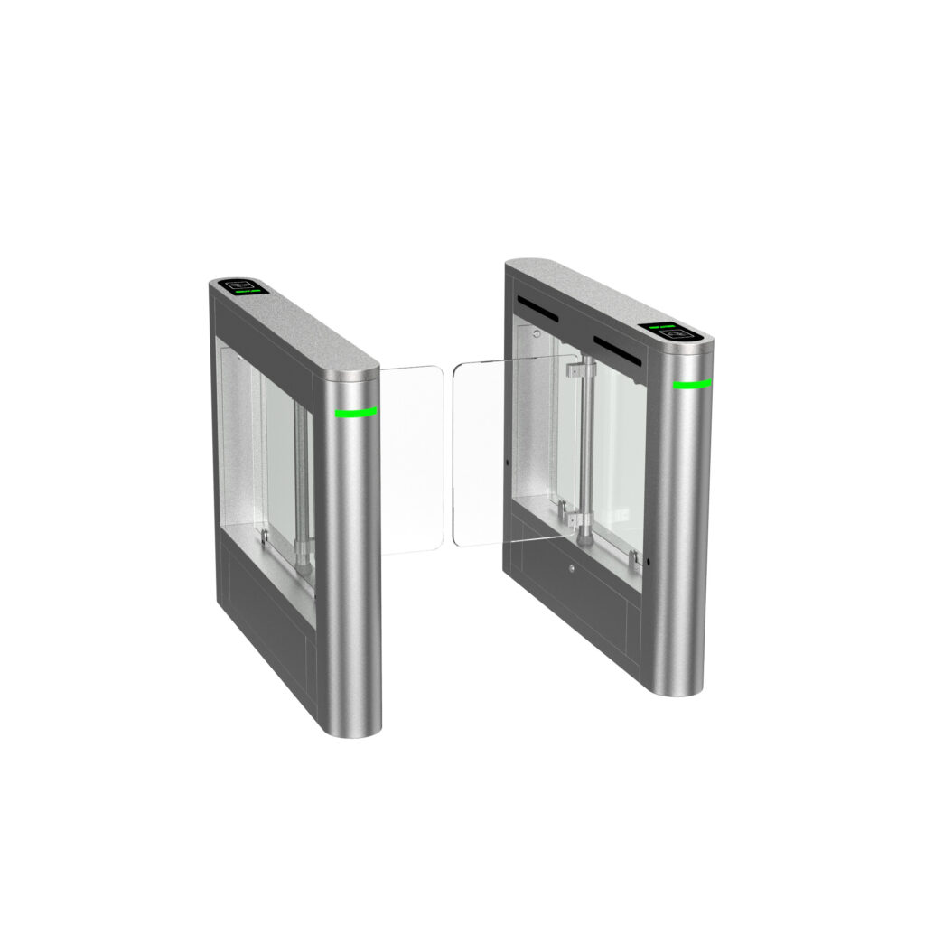 Kapaisi Arc-Shaped Security Optical Turnstiles KPS-TD-3302 - Kapaisi Tech