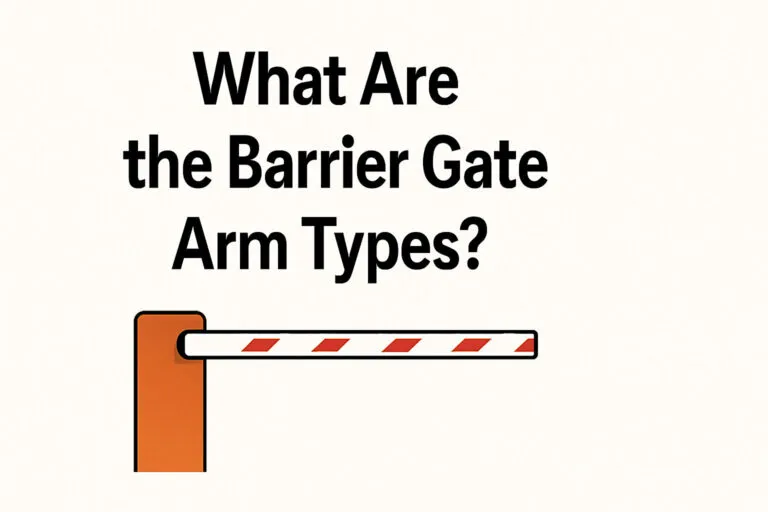 What Are the Barrier Gate Arm Types? - Kapaisi